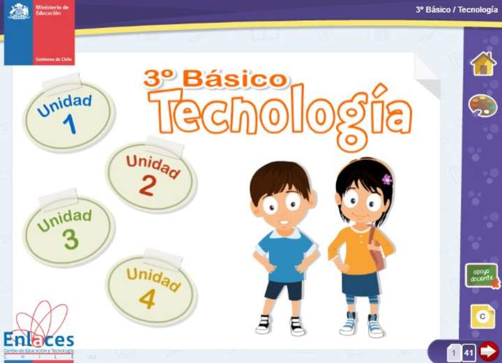 3° Básico Tecnología - Curriculum Nacional. MINEDUC. Chile.