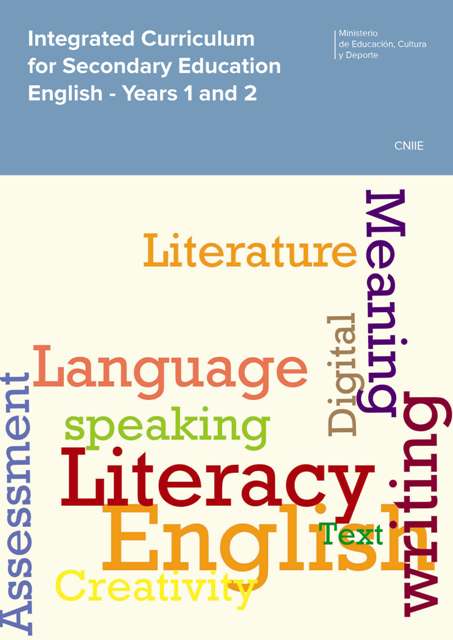 Integrated curriculum for secondary education english. Years 1 and 2 ...