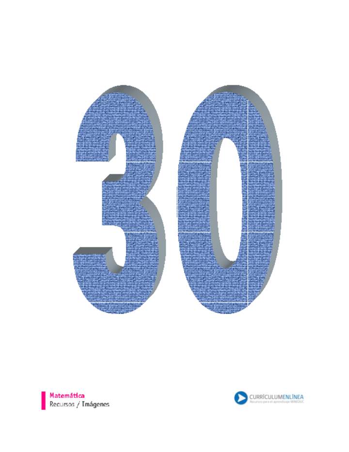 Número treinta - Aprendo en Línea - DOCENTE. Currículum Nacional ...