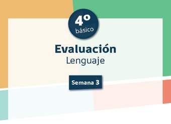 Evaluación Lenguaje y comunicación 4º básico Unidad 1 Semana 3 - Aprendo en Línea - ESTUDIANTE ...
