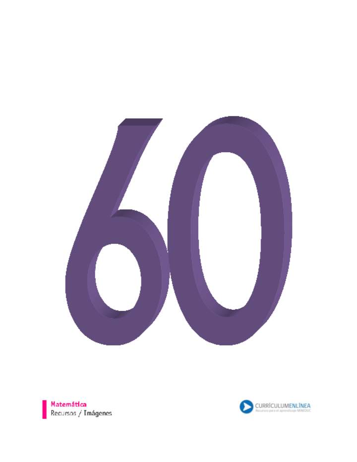 Número sesenta - Aprendo en Línea. Currículum Nacional. Ministerio de ...
